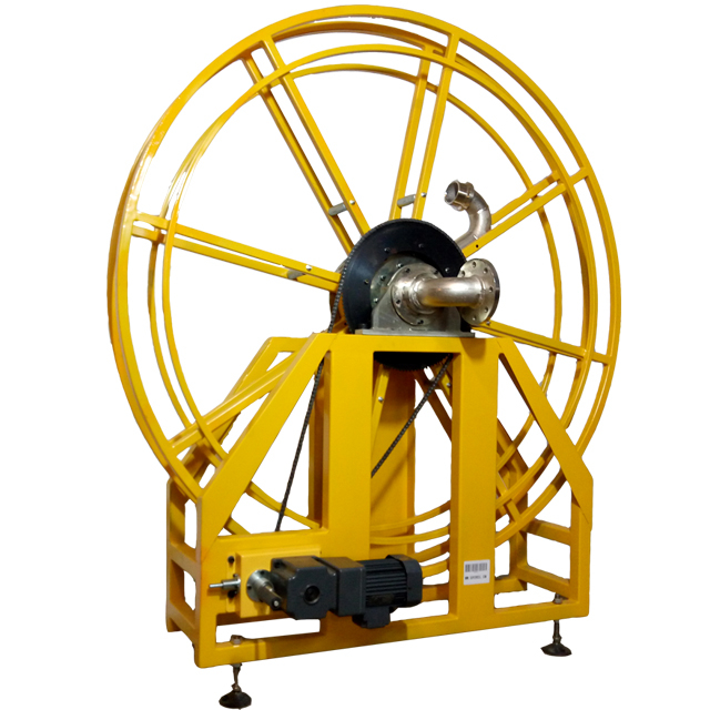 Industrial retractable hose reel | Large hose reel AESH1800D - SUPERREEL